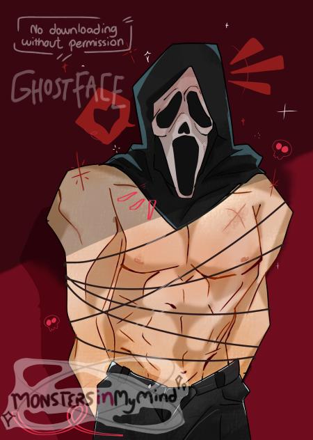 Mr. Ghostface~ 🔪 🖤 - ibisPaint
