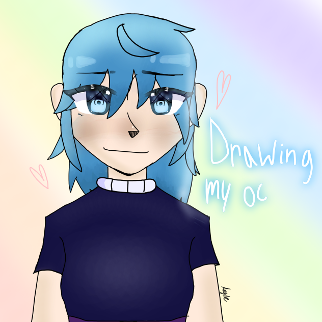 tried drawing my oc - ibisPaint
