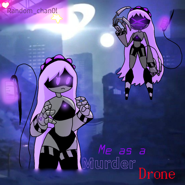 Me as a Murder Drone 😈😈😈 - ibisPaint