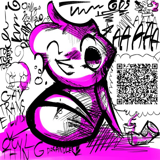 silly doodle brush!! - ibisPaint