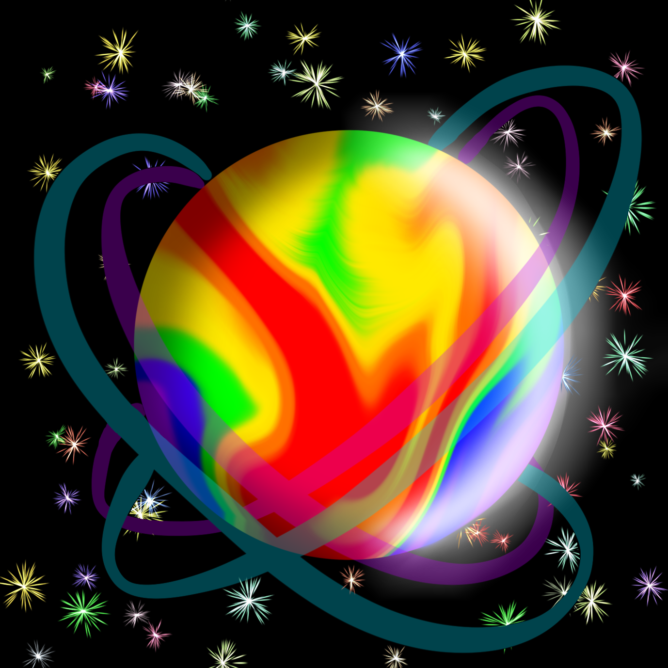 Space Pride Hidden Wallpaper or Icon - ibisPaint