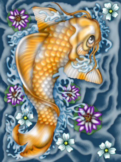 Another Koi Fish - ibisPaint