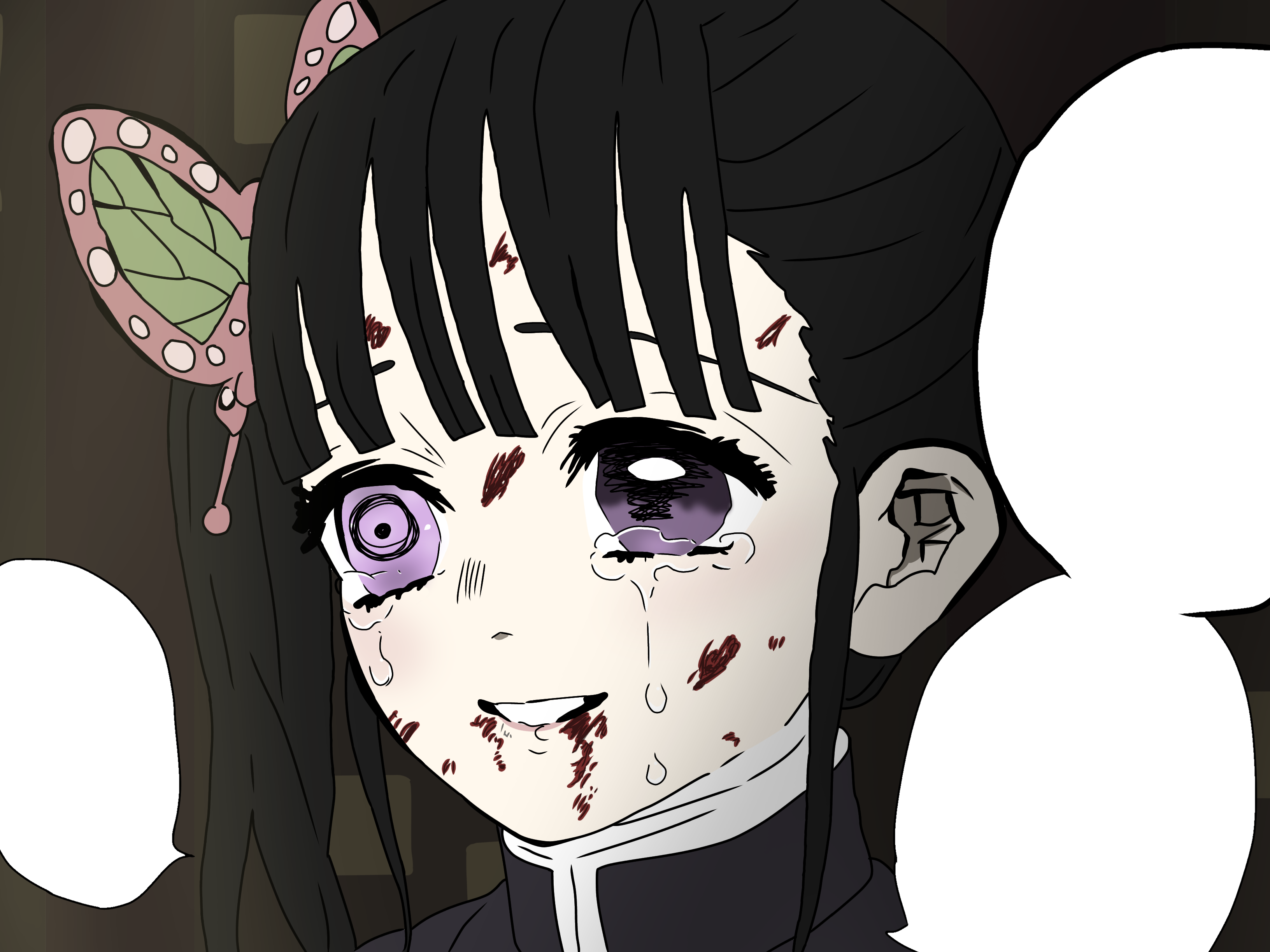 Kanao(tracing and coloring) manga panel - ibisPaint