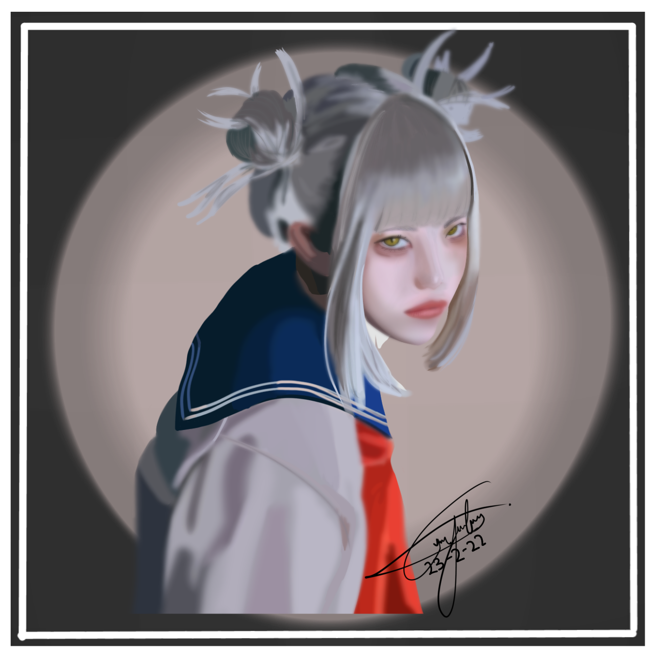 Toga Himiko Cosplay (Realistic Drawing) - ibisPaint