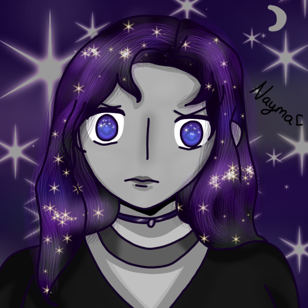 Galaxy hair ig - ibisPaint
