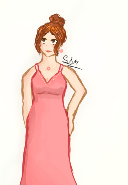 Elegant woman - ibisPaint