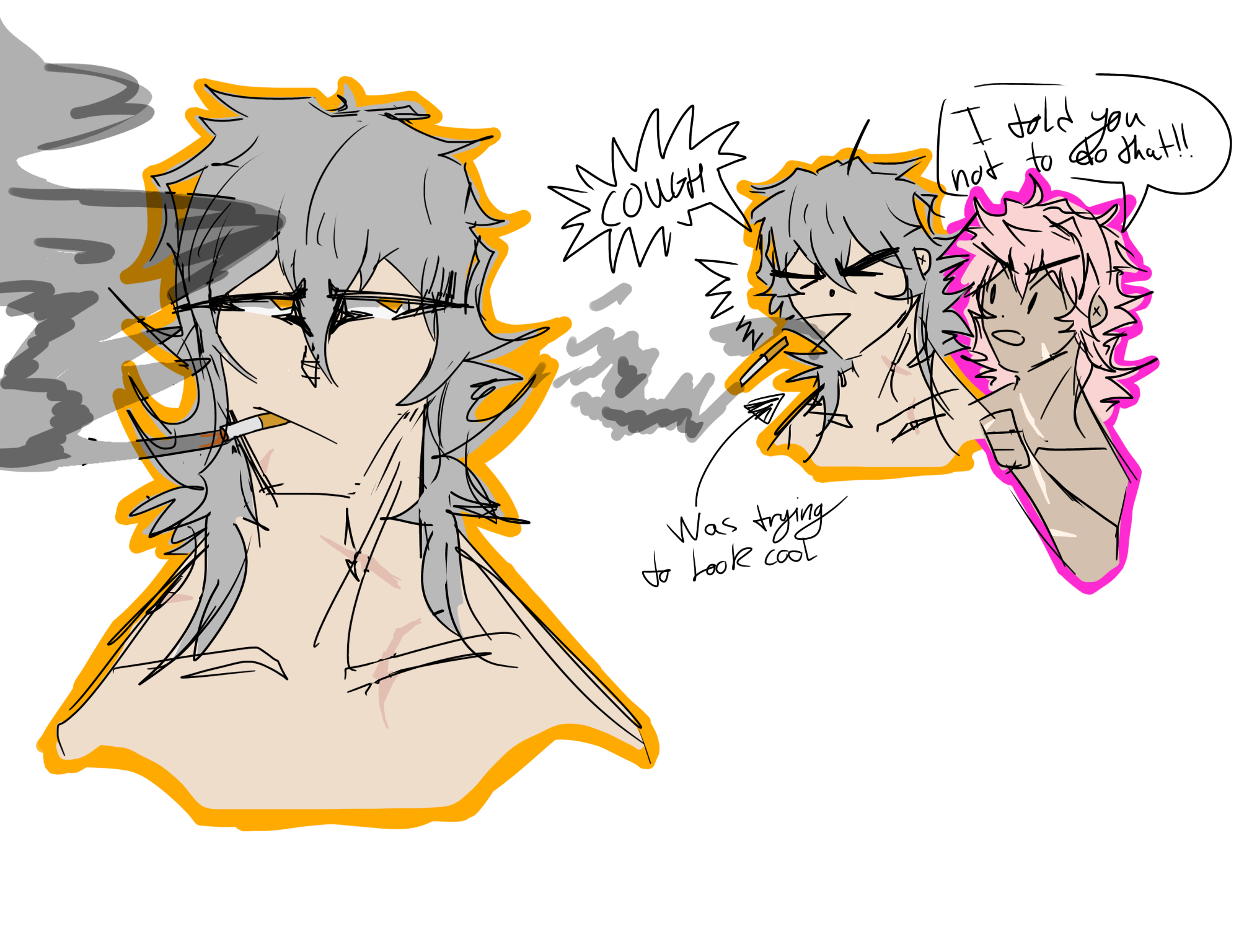 Don’t smoke stelle- - ibisPaint