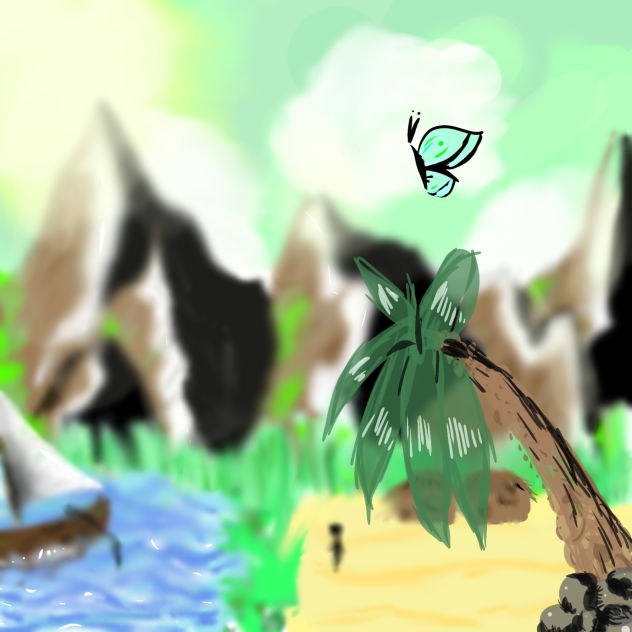 the beach - ibisPaint