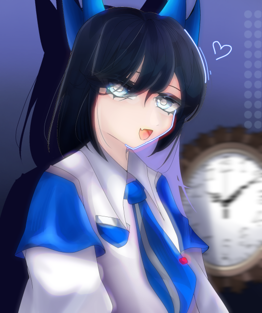 Blue Clock - ibisPaint