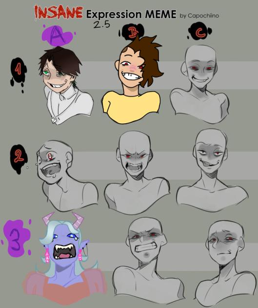 insane expression collab - ibisPaint