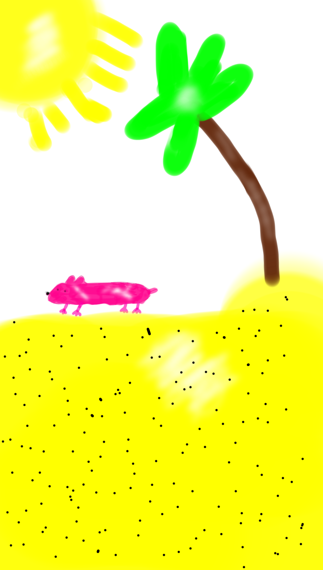 мышка-сосиска - ibisPaint