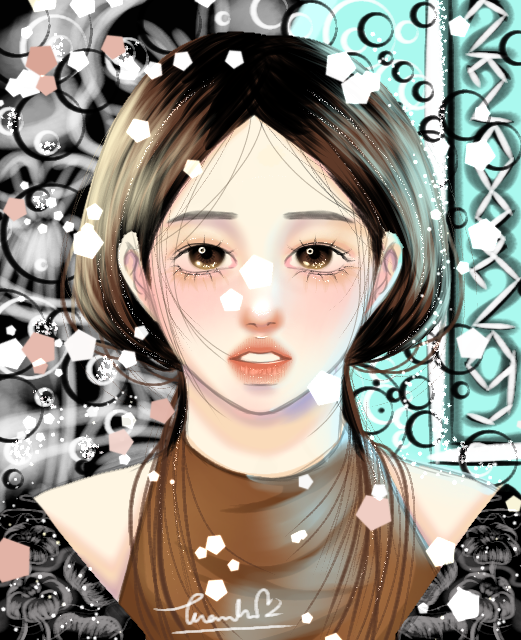 Cám in Tam Cam fairytale - ibisPaint