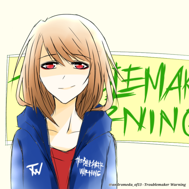 Troublemaker Warning - 001 - ibisPaint