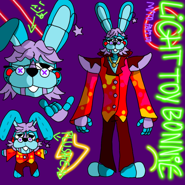 Light toy Bonnie - ibisPaint