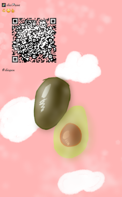 realistic pen lol but it's a avocado - ibisPaint