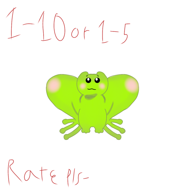 Tried to draw a frog- - ibisPaint