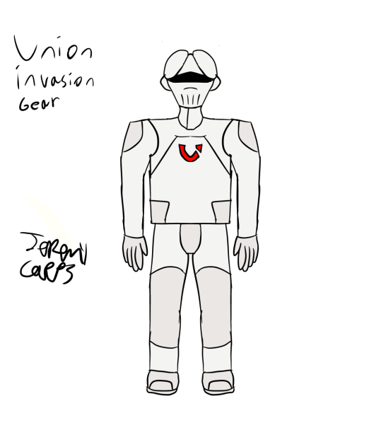 Union invasion armor - ibisPaint