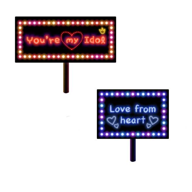 Concert hand card 2 - ibisPaint