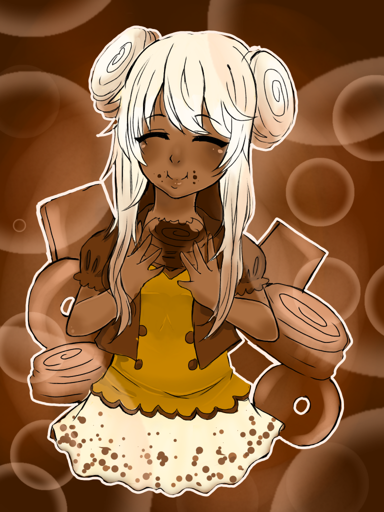 choco Cinnabon speedpaint - ibisPaint