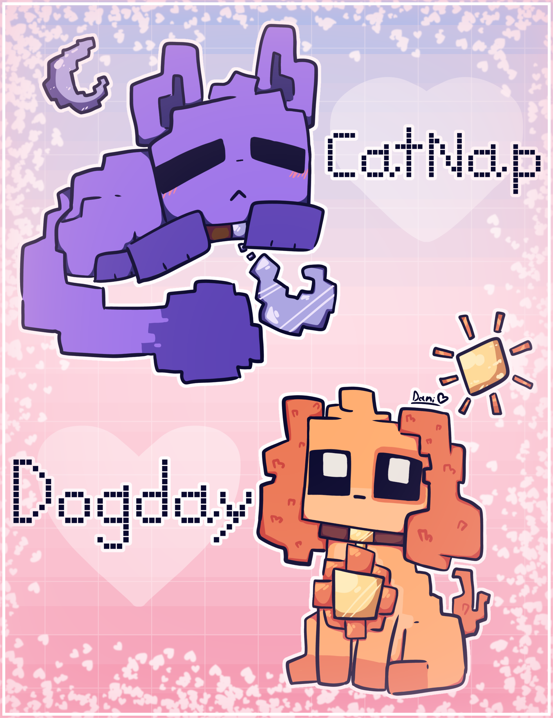 ☀️CatNap Y Dogday🌙 - ibisPaint