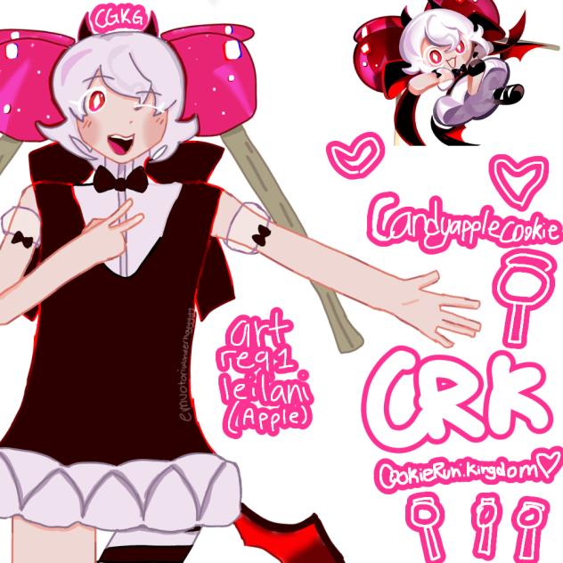 CANDY APPLE COOKIE COOKIERUN KINGDOM - ibisPaint