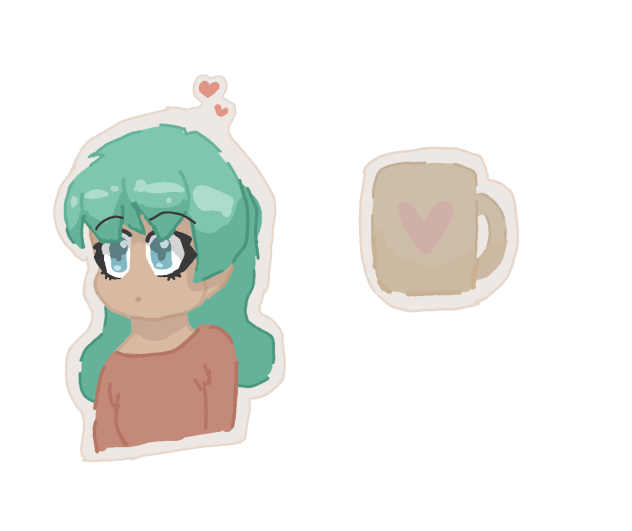 stickers asthetic - ibisPaint