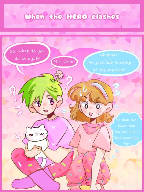 When the Hero clashes(Comic Idea) - ibisPaint