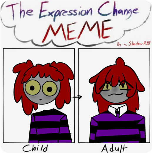Expression change meme - ibisPaint
