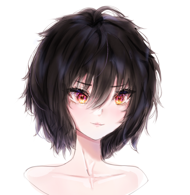 black hair - ibisPaint