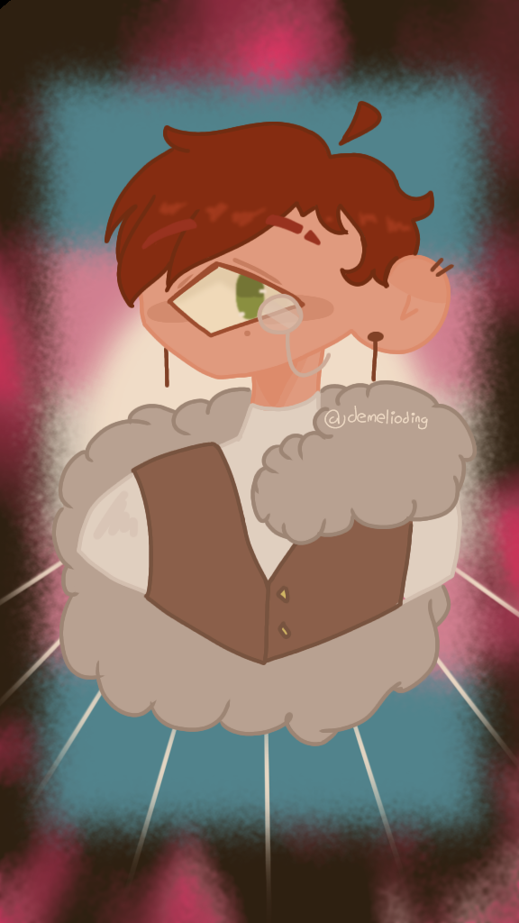 goofy cyclops guy - ibisPaint