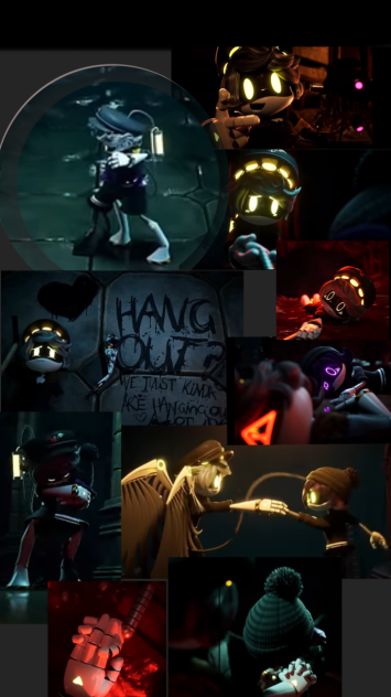 Murder drones episode 7 wallpaper - ibisPaint