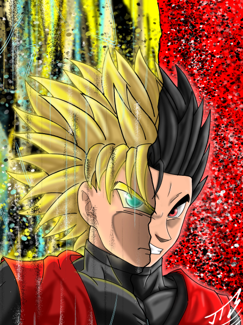 Aiba Ssj and Base - ibisPaint