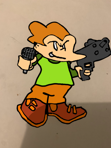 Remade of Pico FNF - ibisPaint