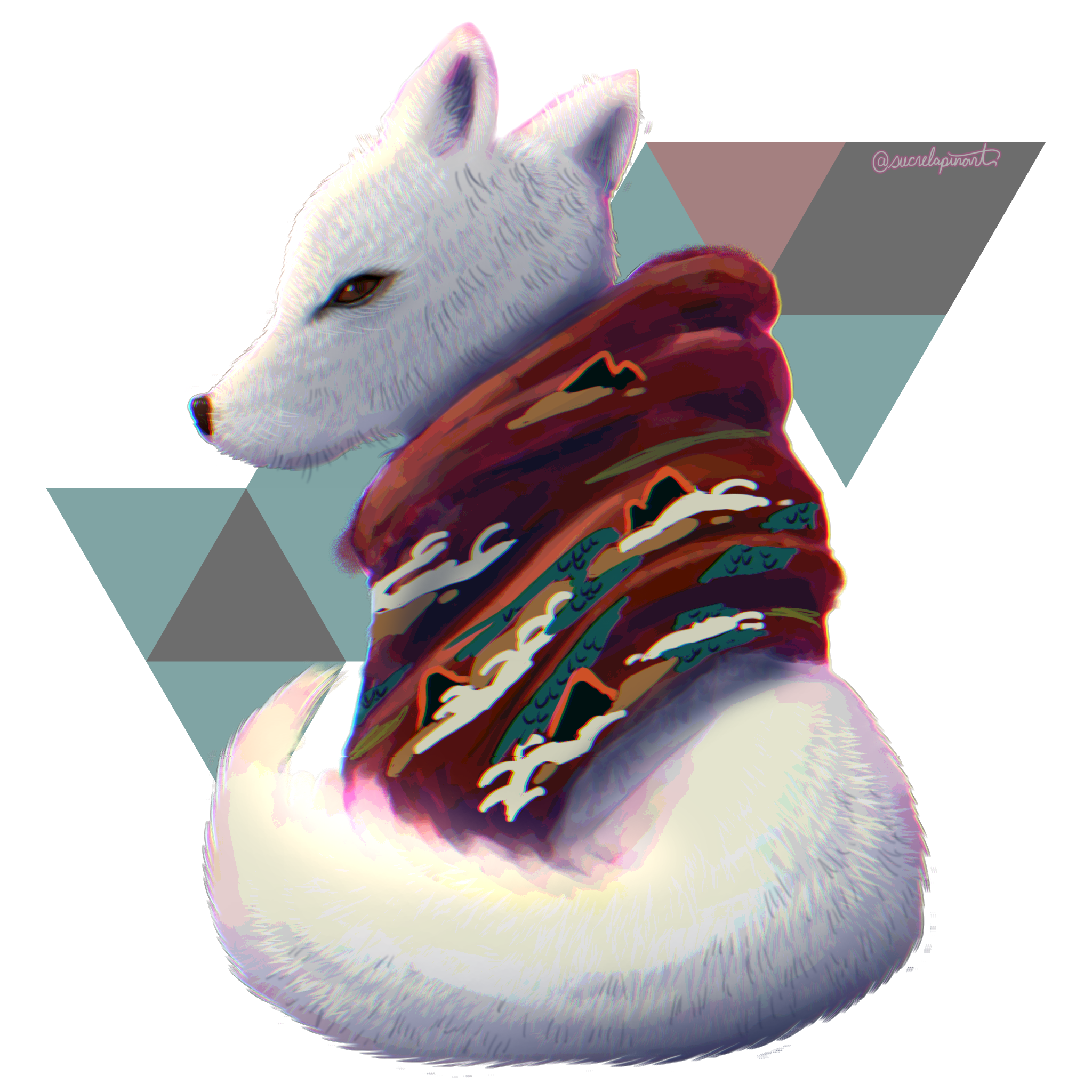 artic fox - ibisPaint