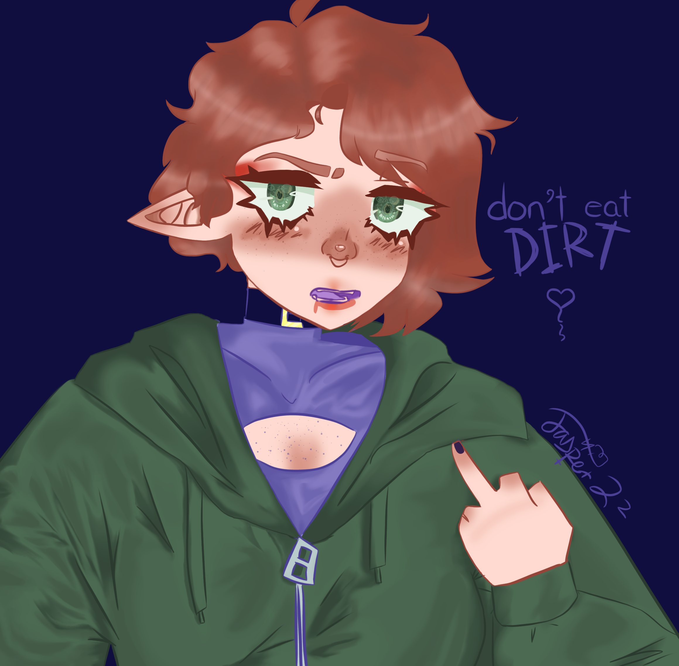 don’t eat dirt - ibisPaint