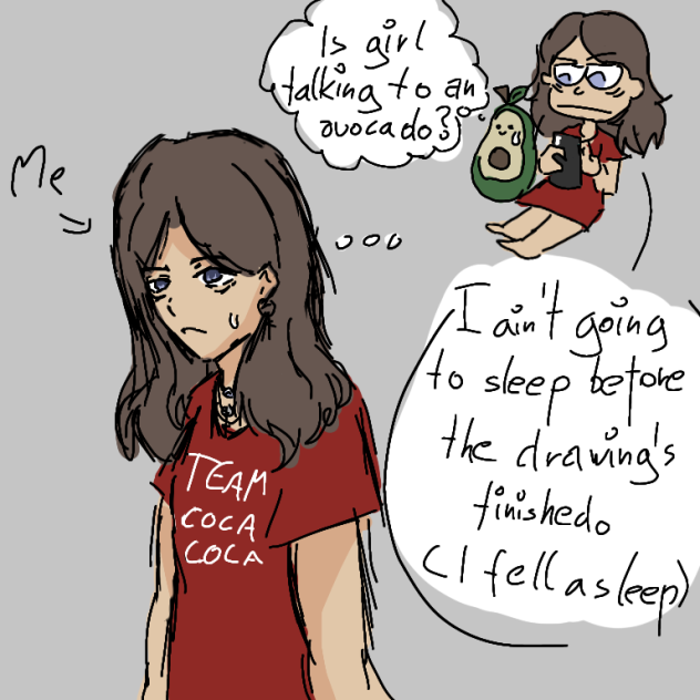 Tired🥭 - ibisPaint