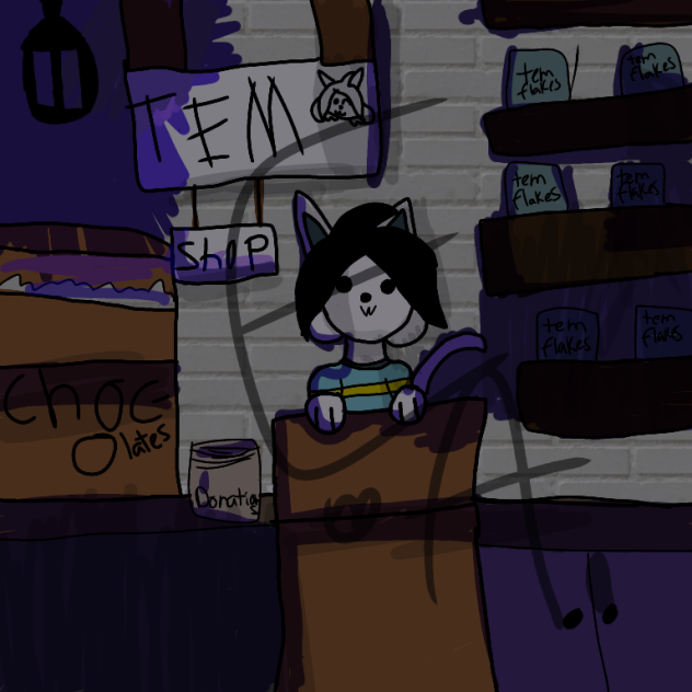 Temmie!! - ibisPaint