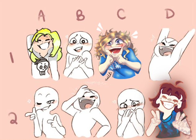 IRL self emotion collab - ibisPaint