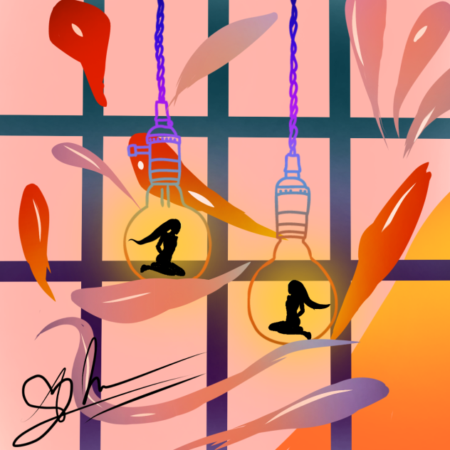 Bulbs girl - ibisPaint