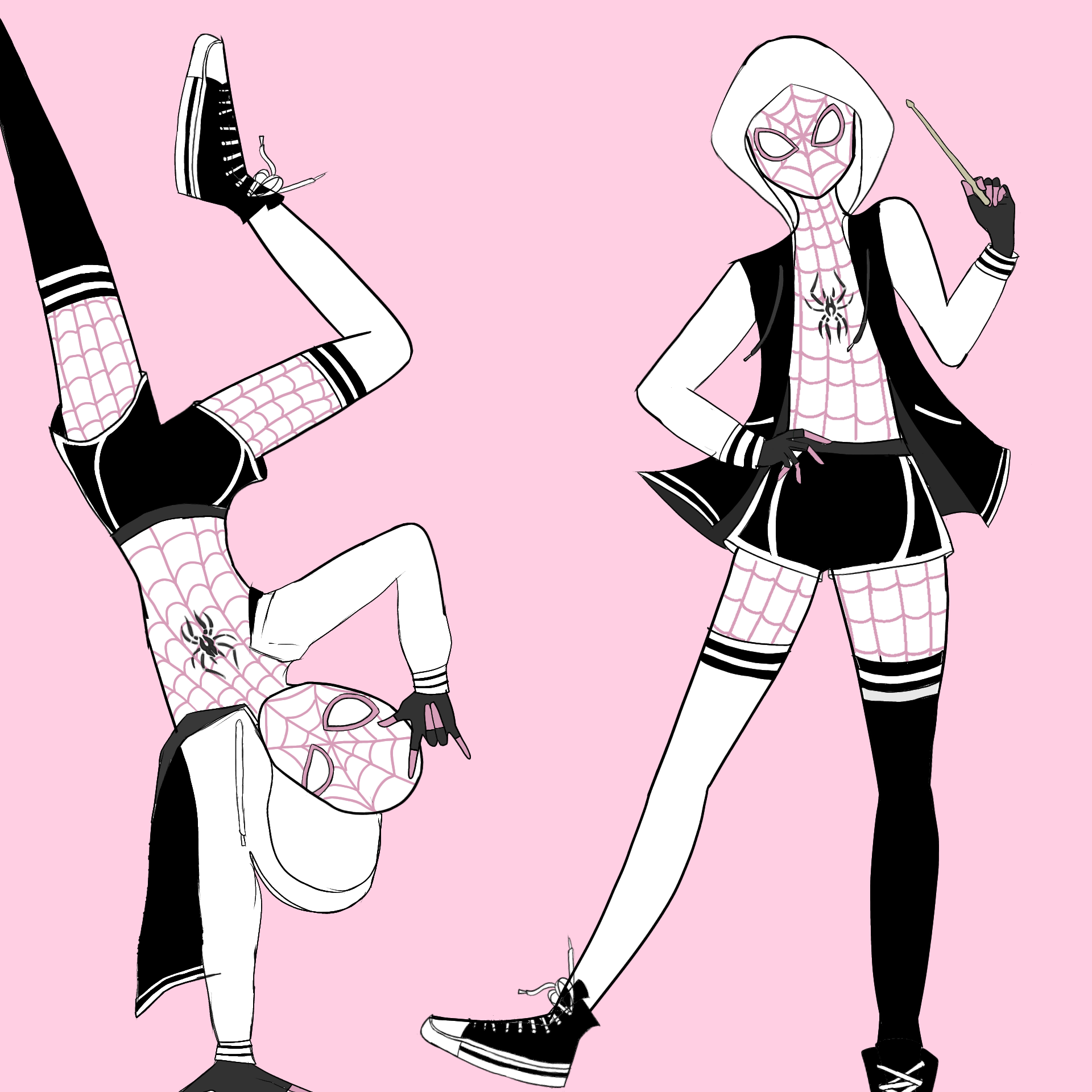 Spider-sona - ibisPaint