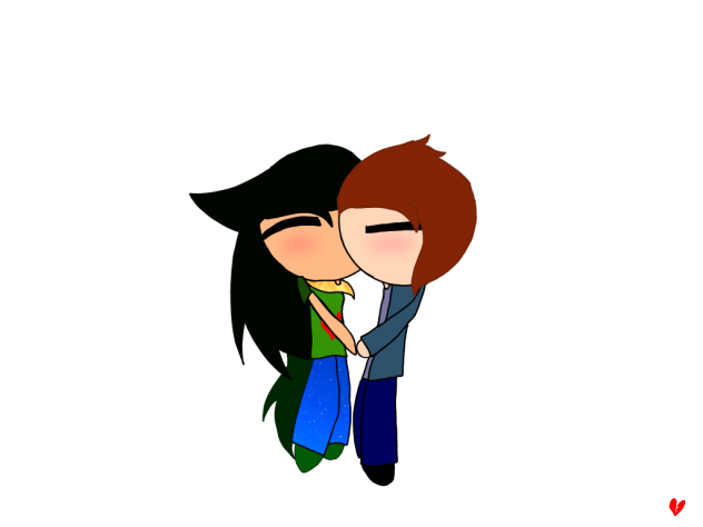 The kiss - Ppg speedpaint - ibisPaint