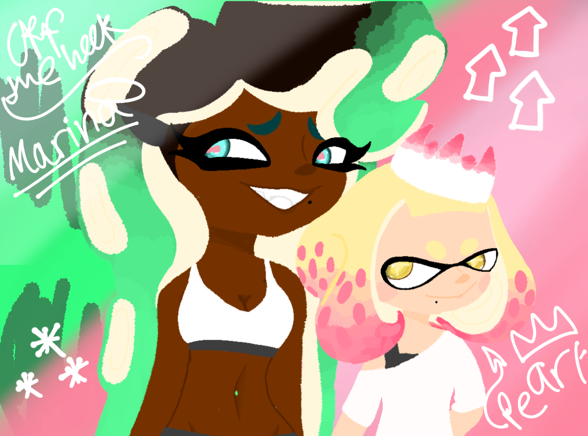 Pear and marina...again - ibisPaint