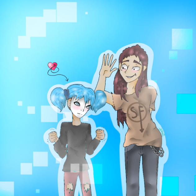 Sally and Larry (yaoi) - ibisPaint