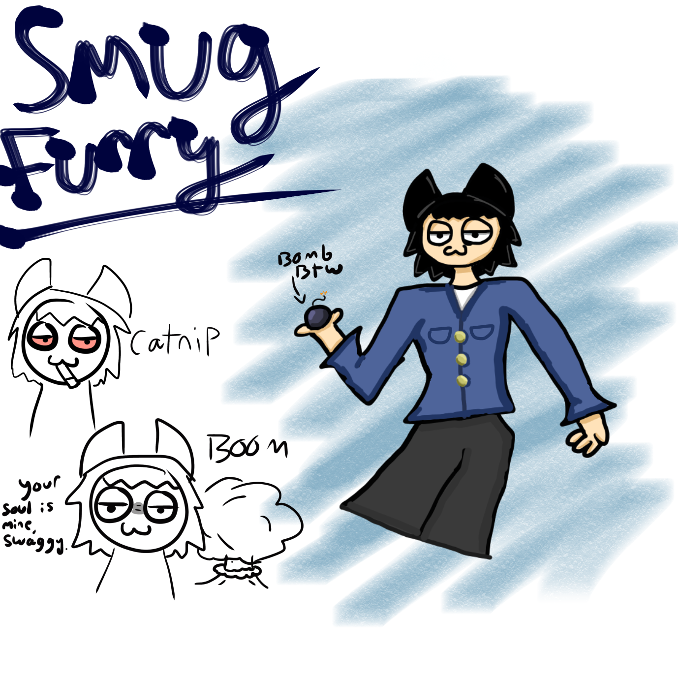 Smug Furry - ibisPaint