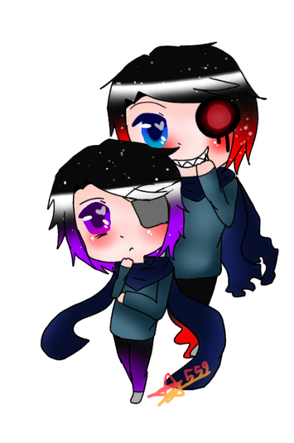 my shadow. ^₩^☆ - ibisPaint