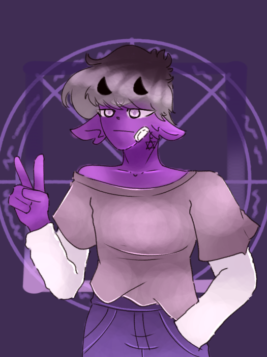 Devil,Demon challenge - ibisPaint