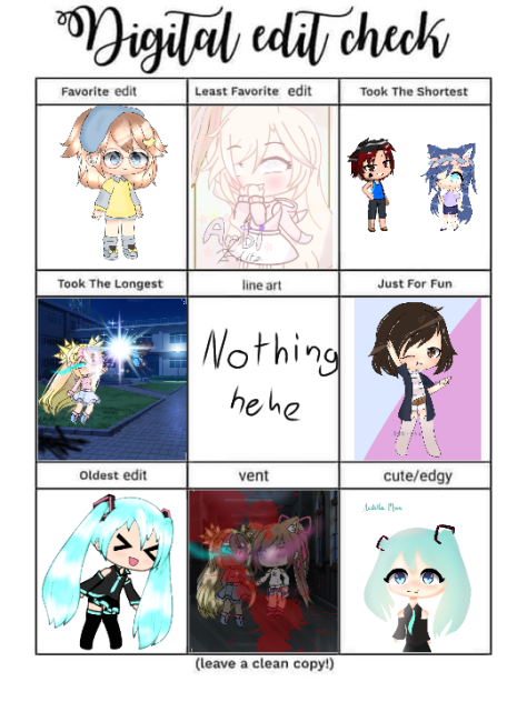 Digital edit check!! - ibisPaint