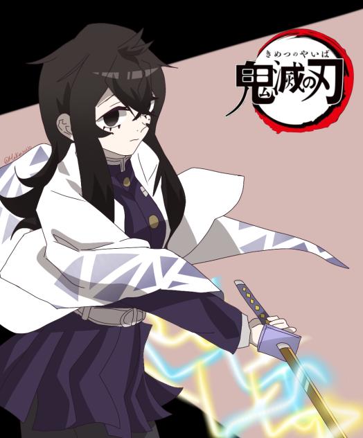 demon slayer oc (used base) - ibisPaint