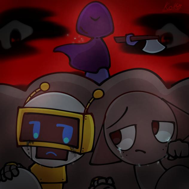 Run or fight - ibisPaint