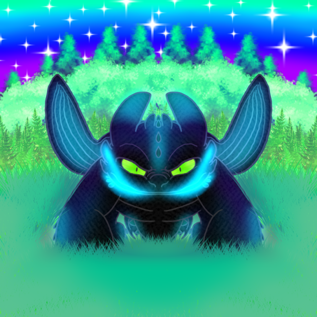 Seen by another (Fire Blue Alpha) - ibisPaint